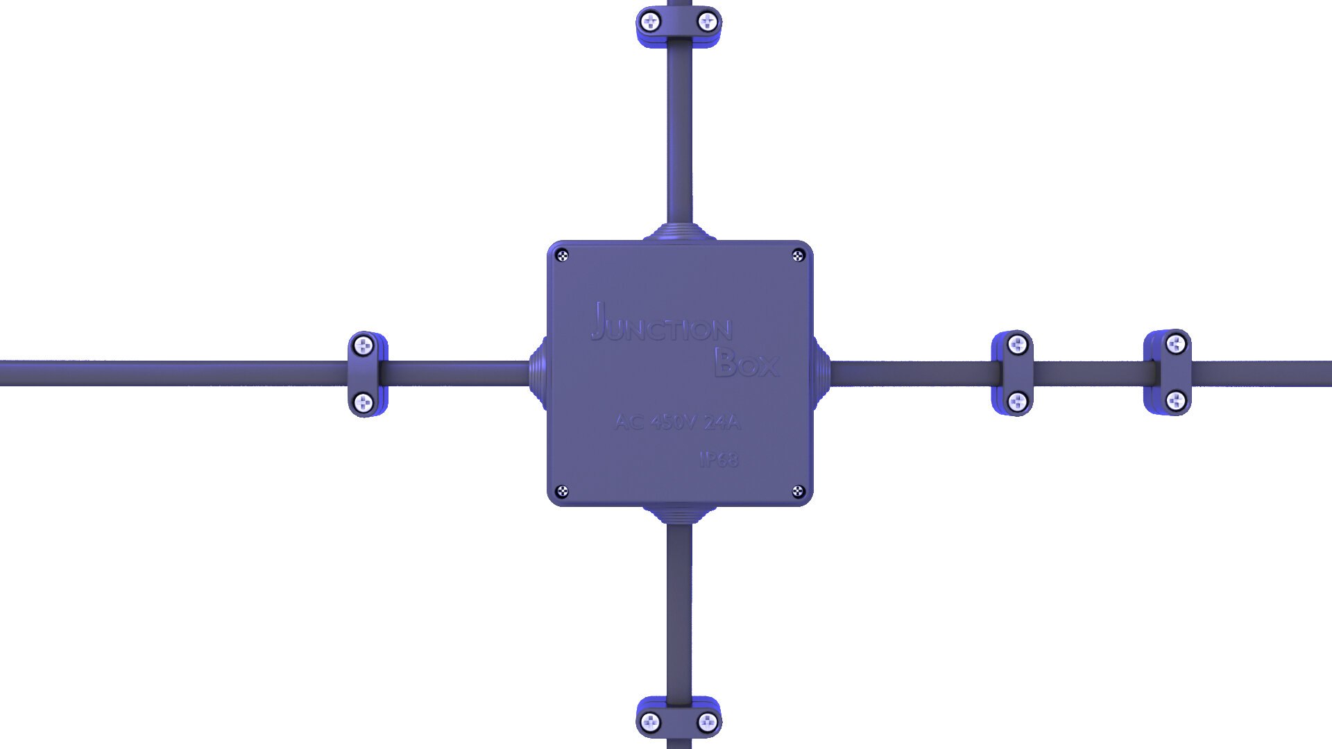 Wall Cable Junction Box 33 3D - TurboSquid 1857868