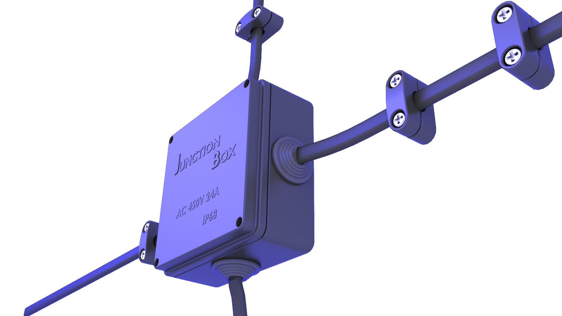 Wall Cable Junction Box 33 3D - TurboSquid 1857868