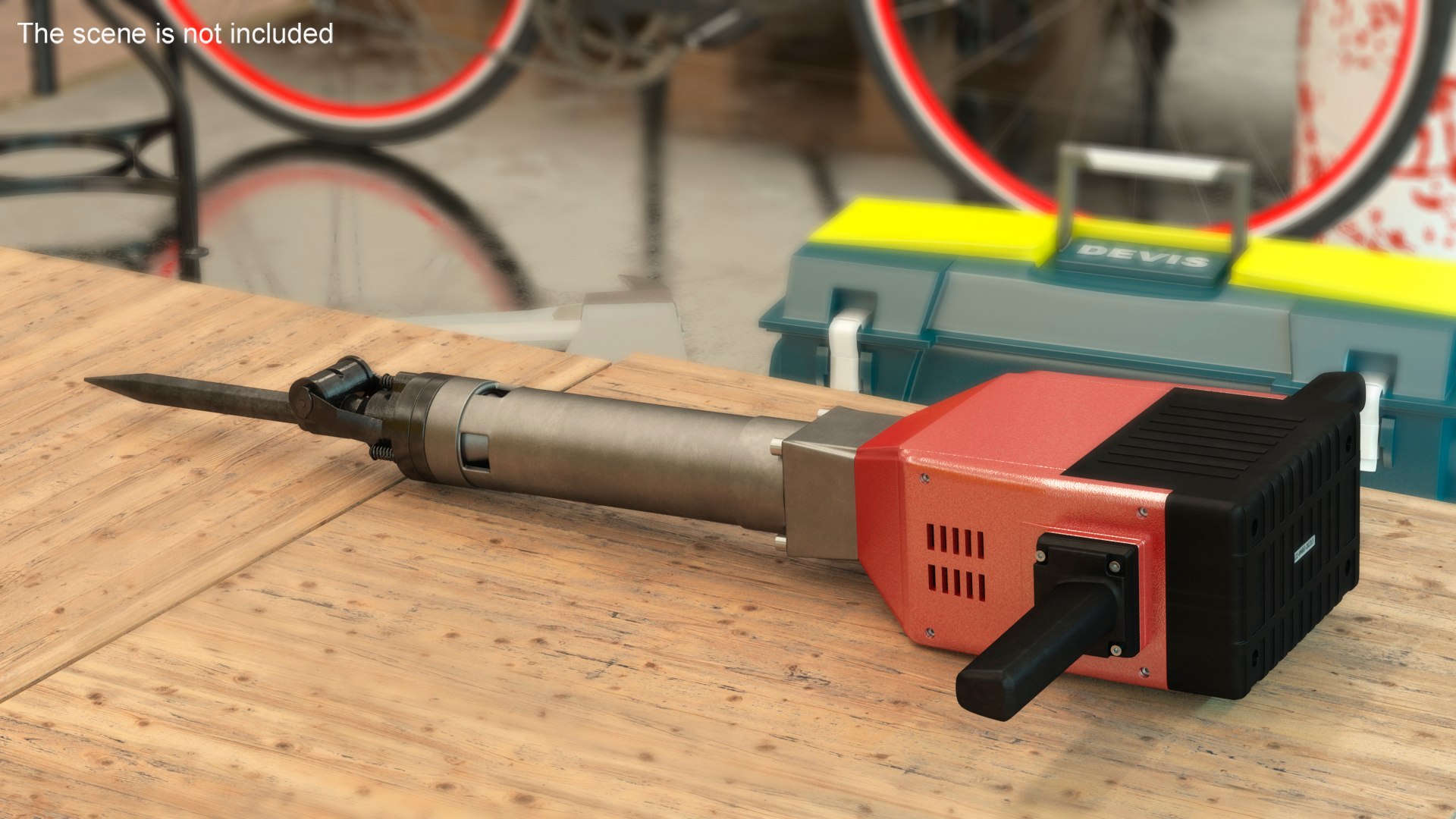 Demolition Electric Jack Hammer Concrete Breaker 3D Model - TurboSquid ...