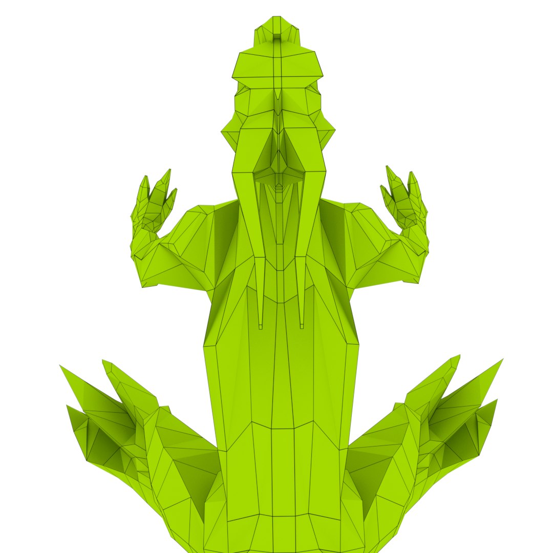 3D Low-poly Lizard Animations - TurboSquid 1398866