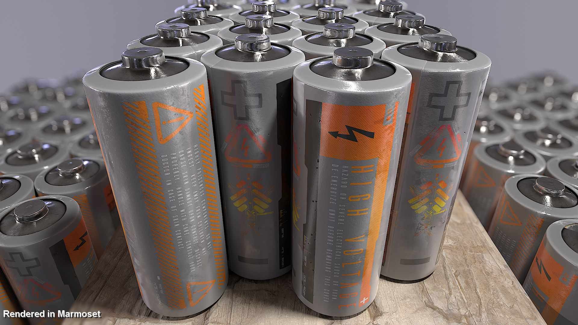 Simple Battery 3D Model - TurboSquid 1890872