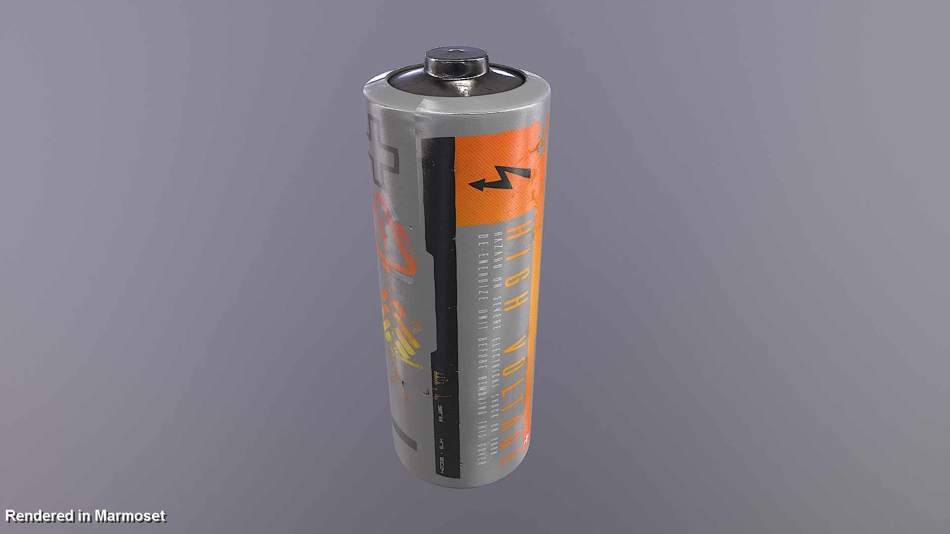 Simple Battery 3D Model - TurboSquid 1890872