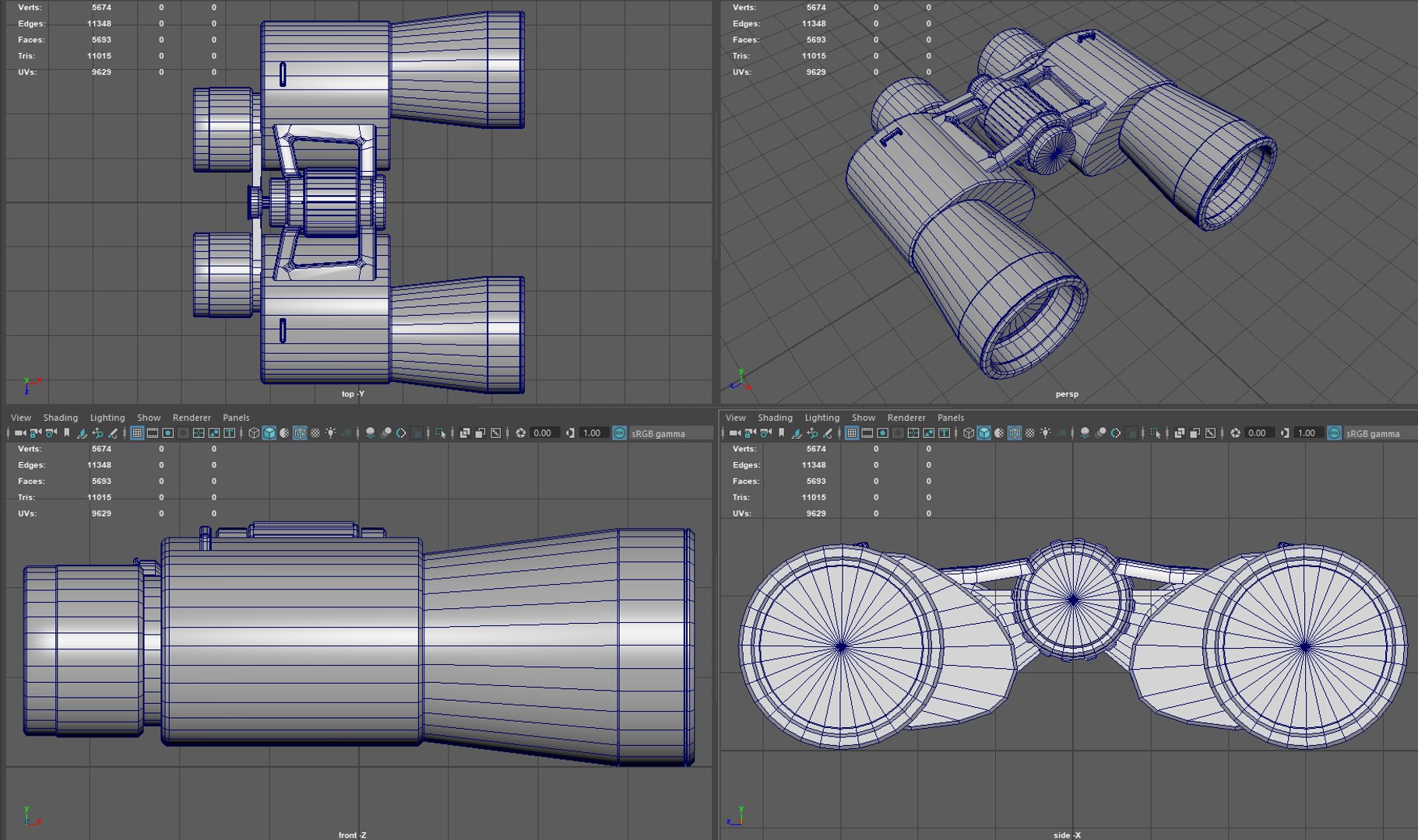 Binoculars 3D Model - TurboSquid 2051883