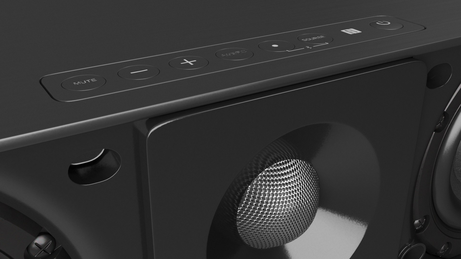 Modern Soundbar Speaker 3D Model - TurboSquid 2221464