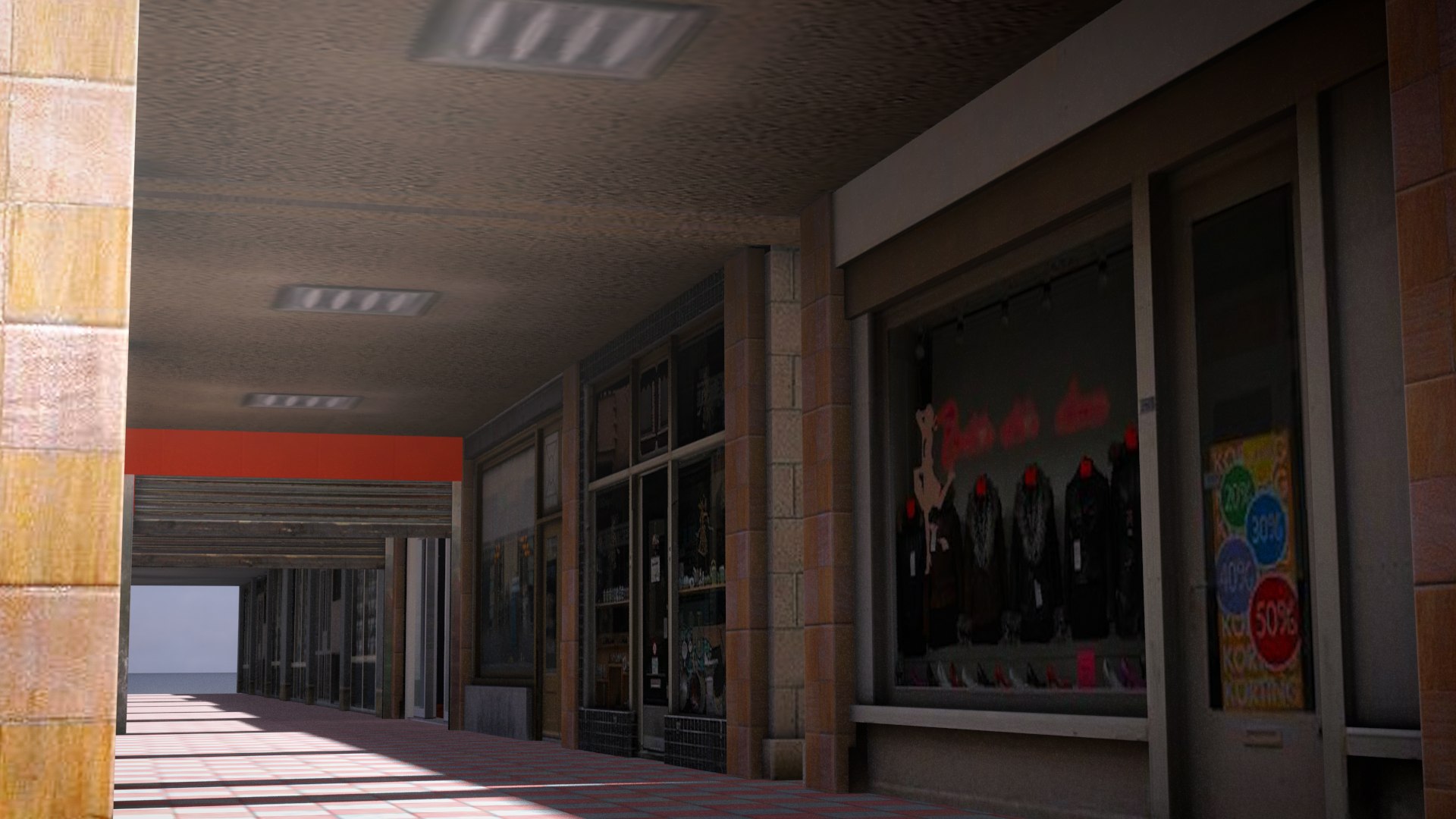 3D TW Street With Bar - TurboSquid 2211286