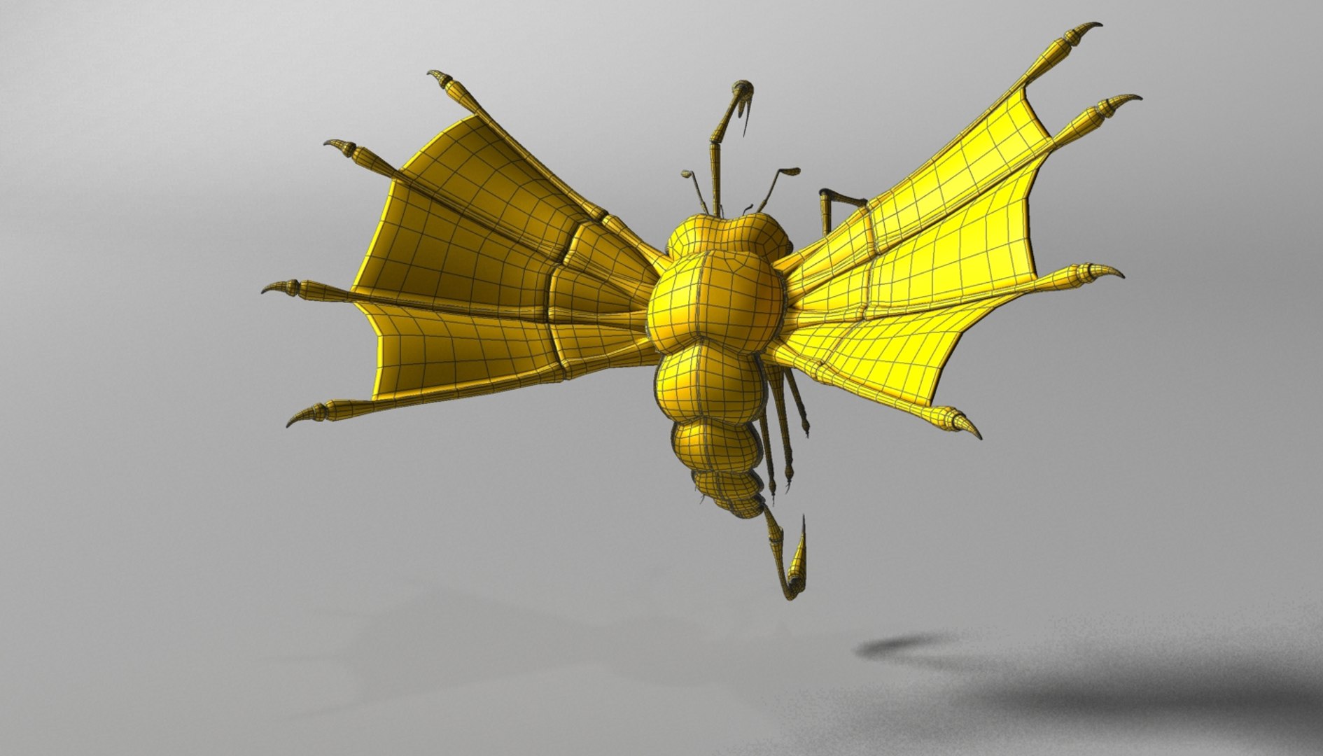 Flying Scorpion Rigged 3D Model - TurboSquid 1573411