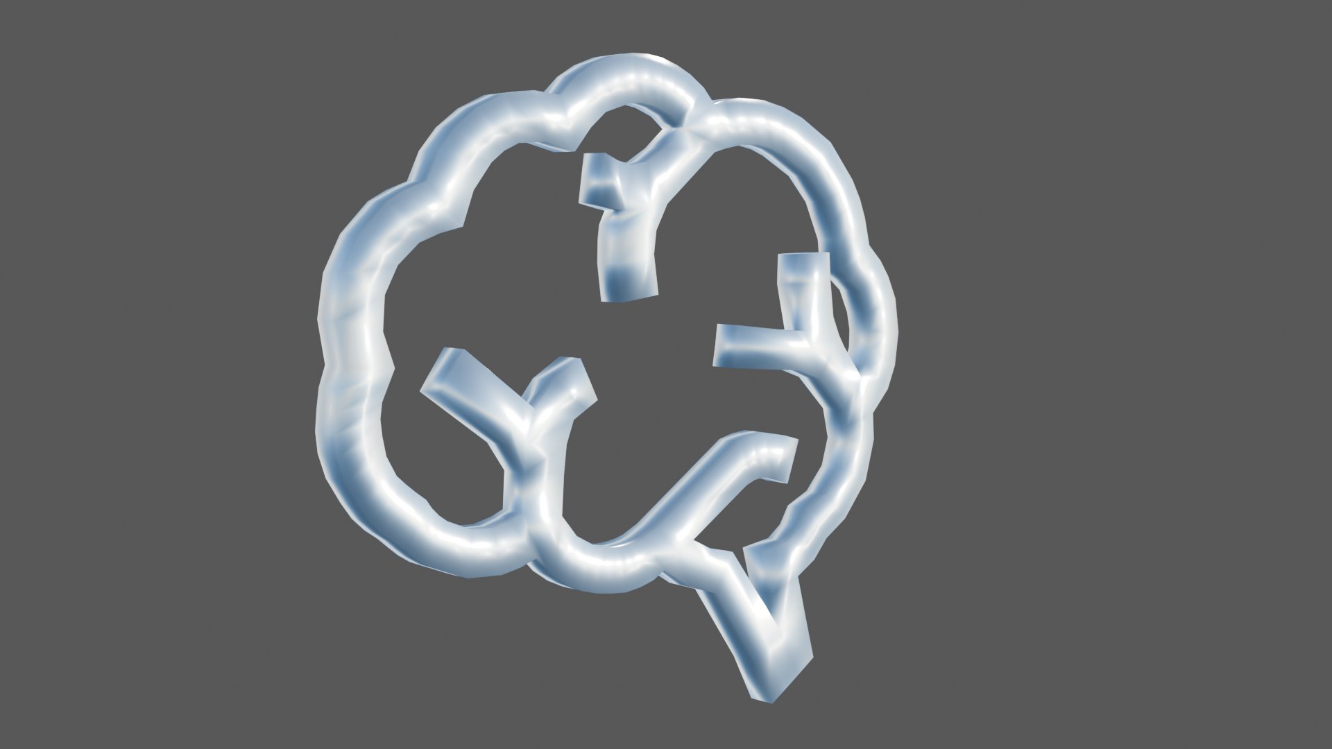 Brain Logo 3D Model - TurboSquid 2455413