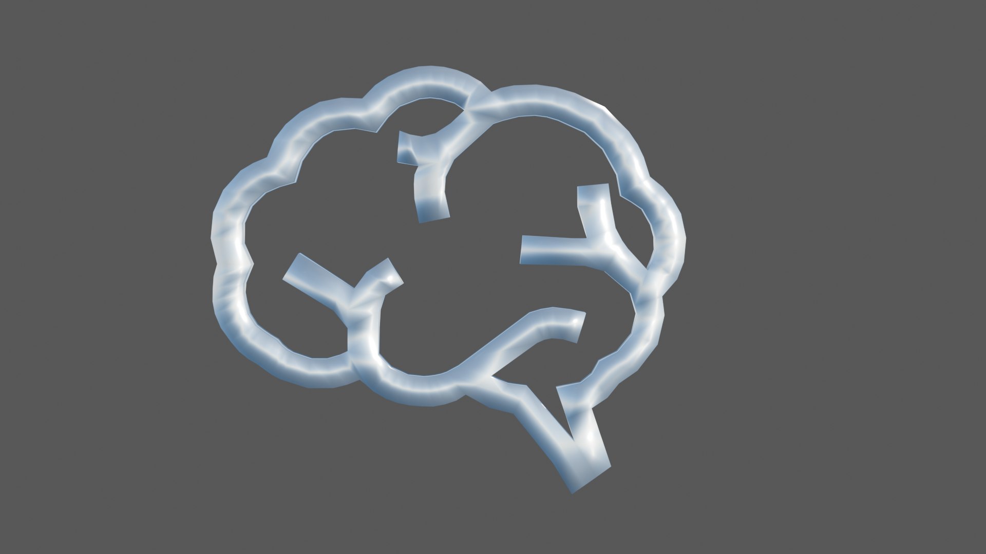 Brain Logo 3D Model - TurboSquid 2455413