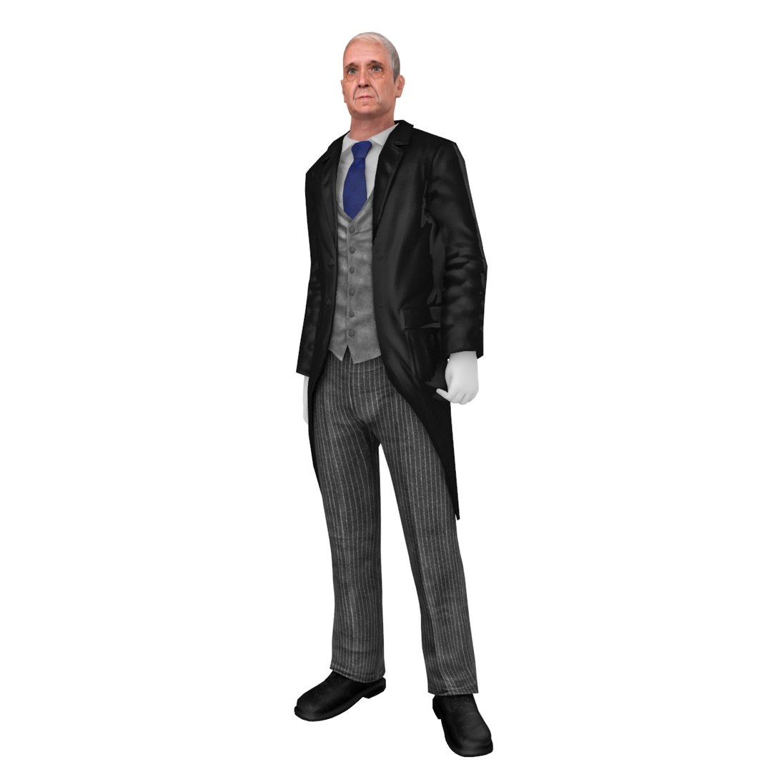 Butler Rigged 3D Model - TurboSquid 1289585