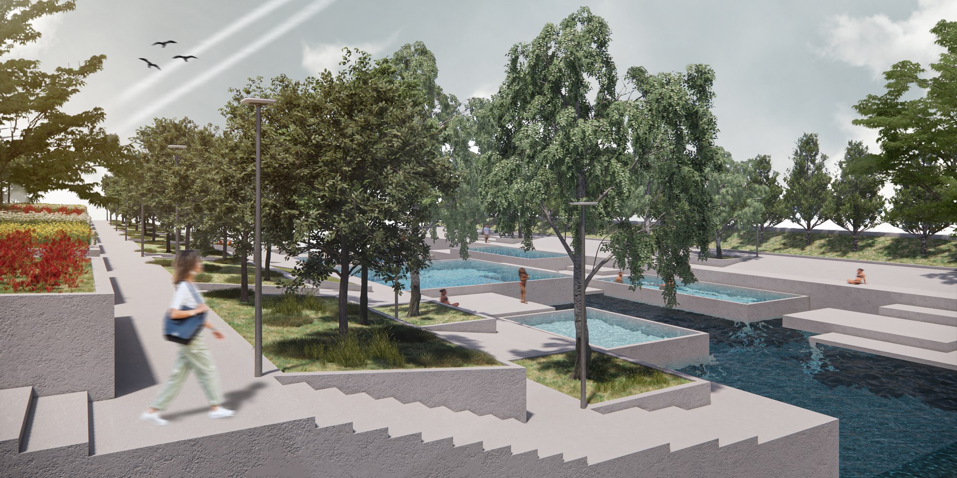 3D River Pool Project 3D - TurboSquid 2269852