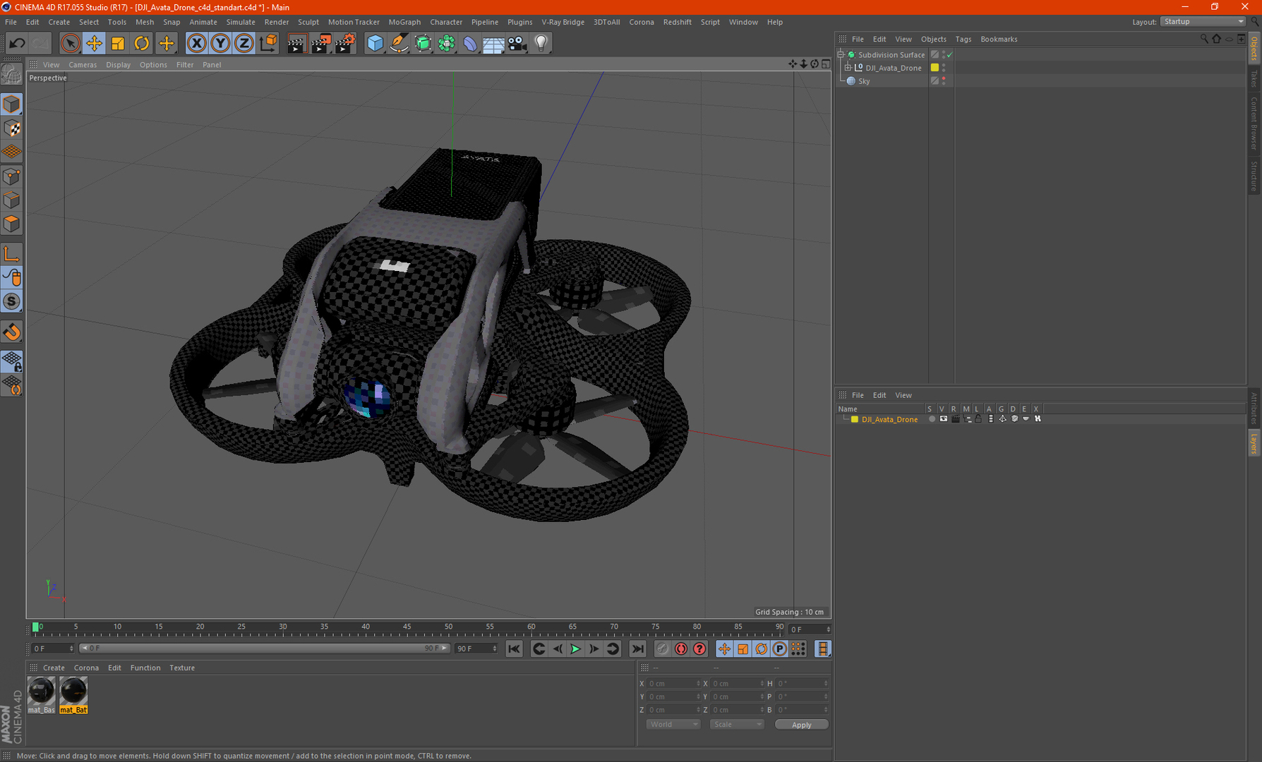 DJI Avata Drone 3D - TurboSquid 1980650