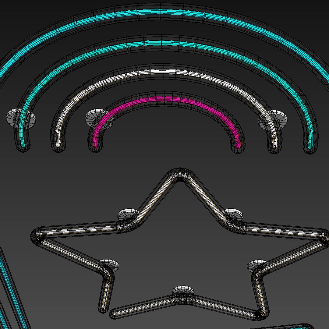 3D Light Modules Set 012 Model - TurboSquid 1422483