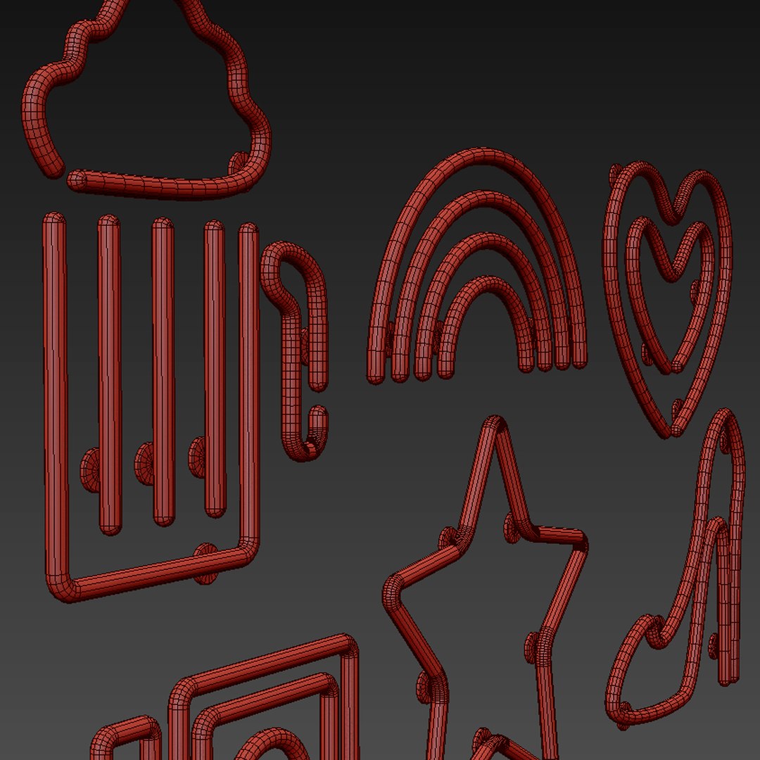 3D Light Modules Set 012 Model - TurboSquid 1422483