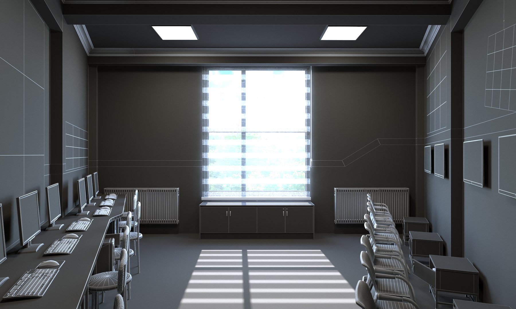 3D Pc Room Corona Design - TurboSquid 1710559