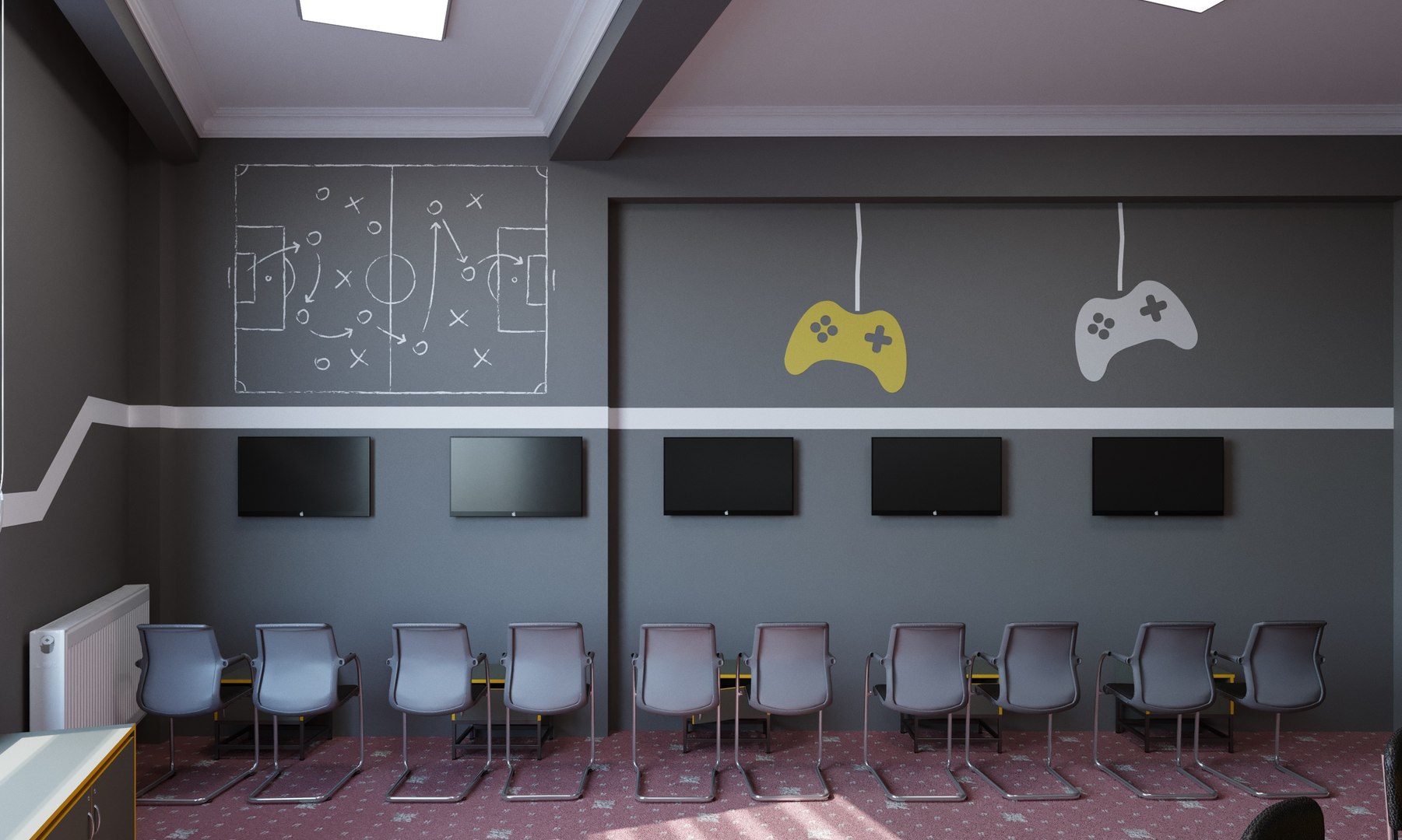 3D Pc Room Corona Design - TurboSquid 1710559