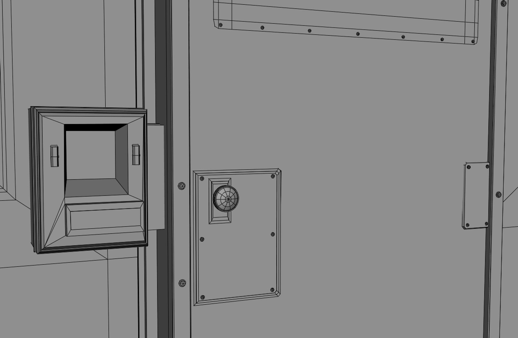 3D Door Security Model - TurboSquid 1194042
