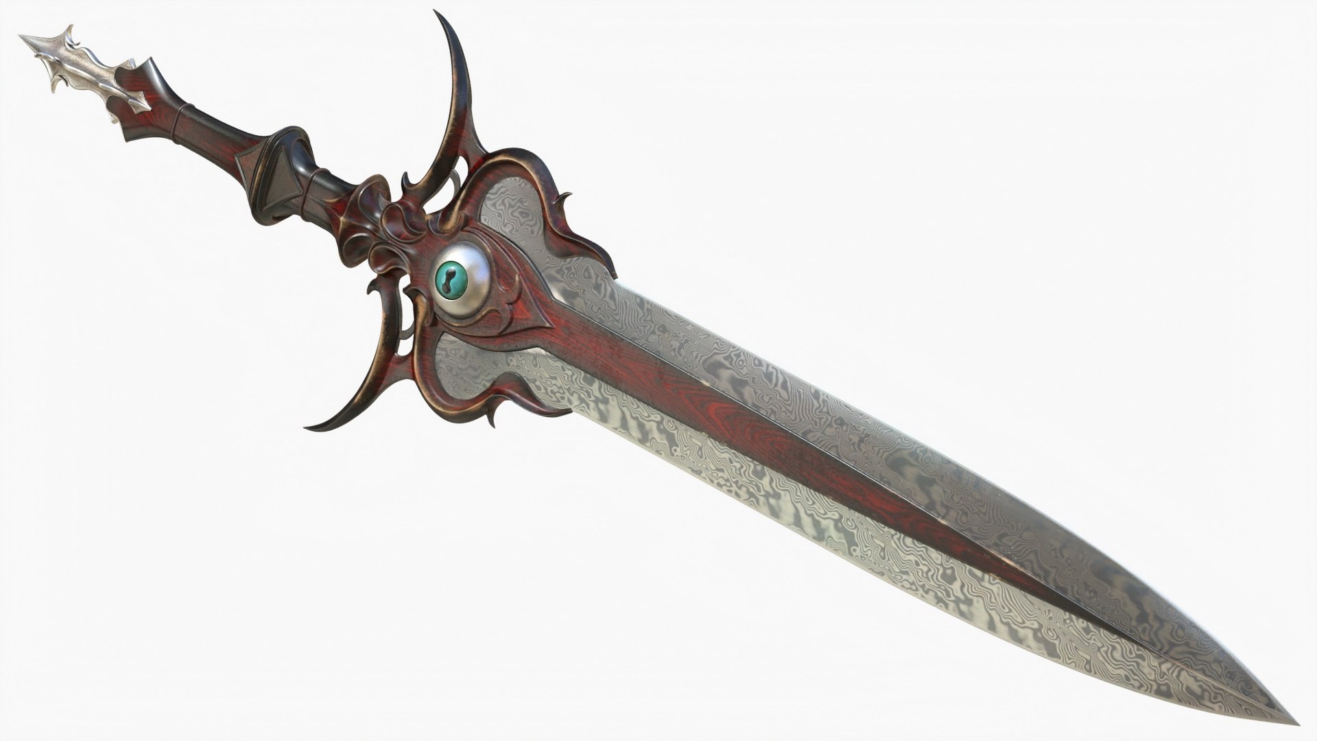 DarkDagger 01 C 3D Model - TurboSquid 2218009