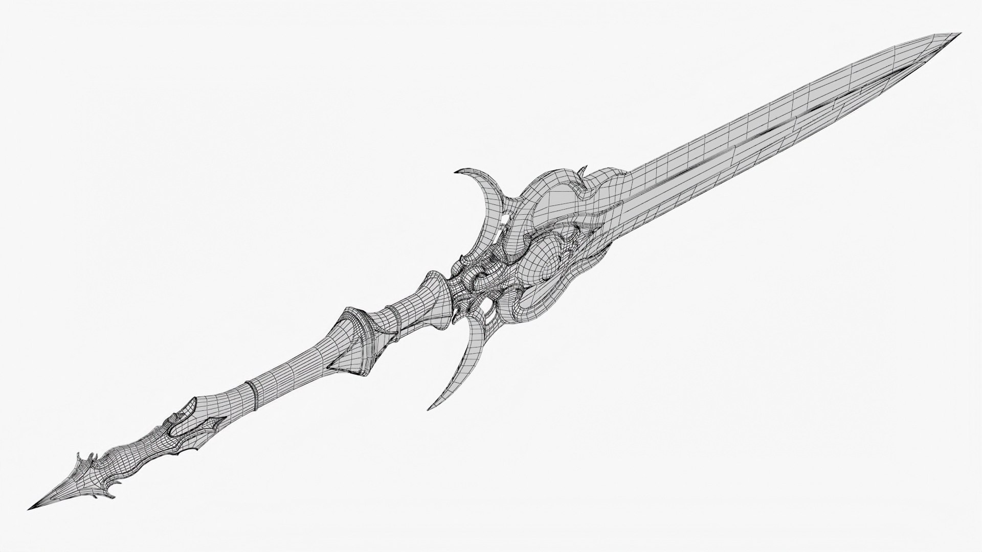 DarkDagger 01 C 3D Model - TurboSquid 2218009