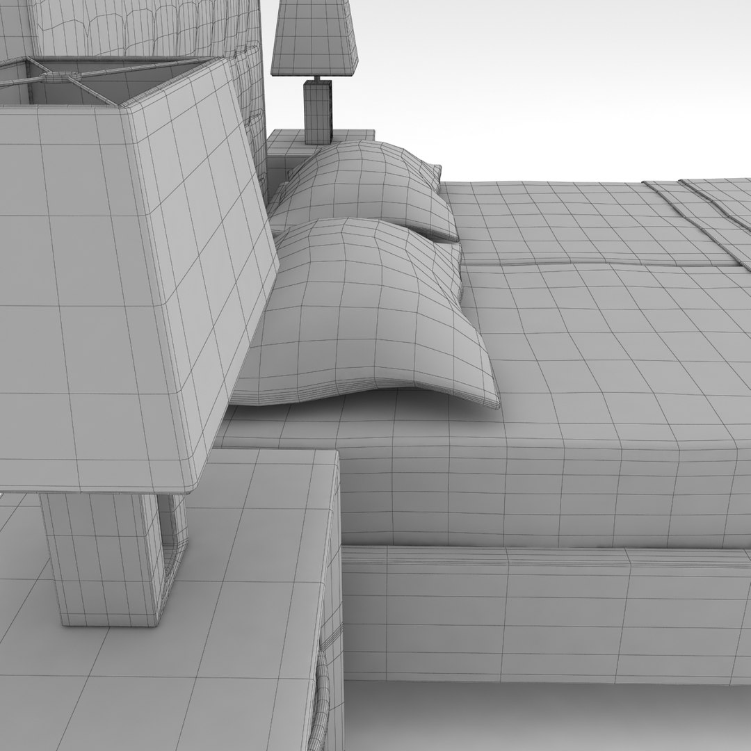 Lady Adjustable 4 Colors 3d Model