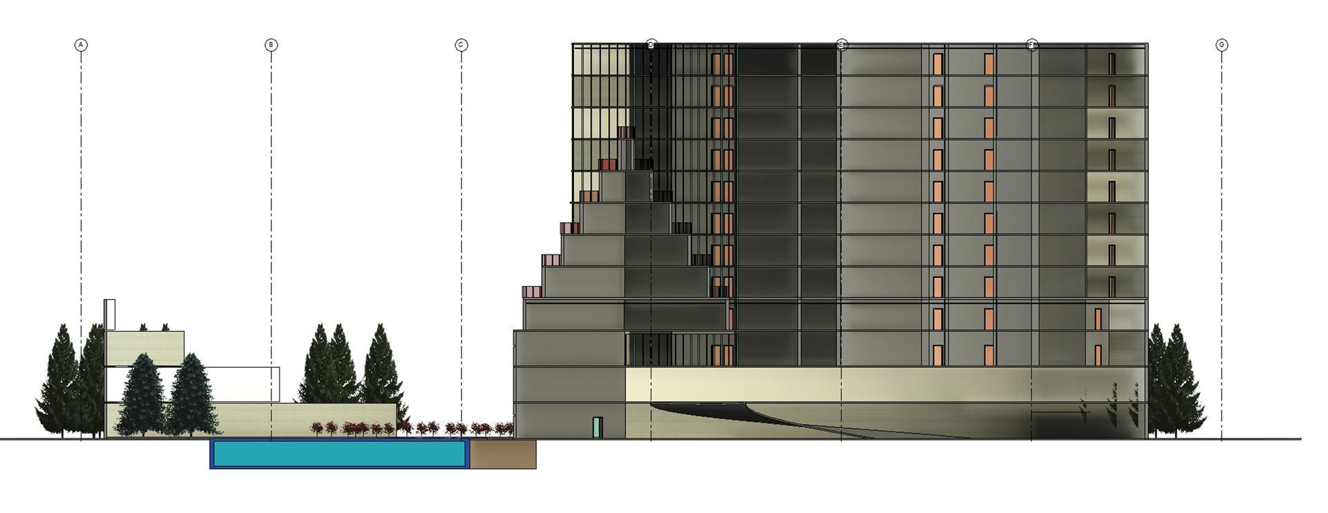 Architectural Animated Ship Building Model - TurboSquid 2035798