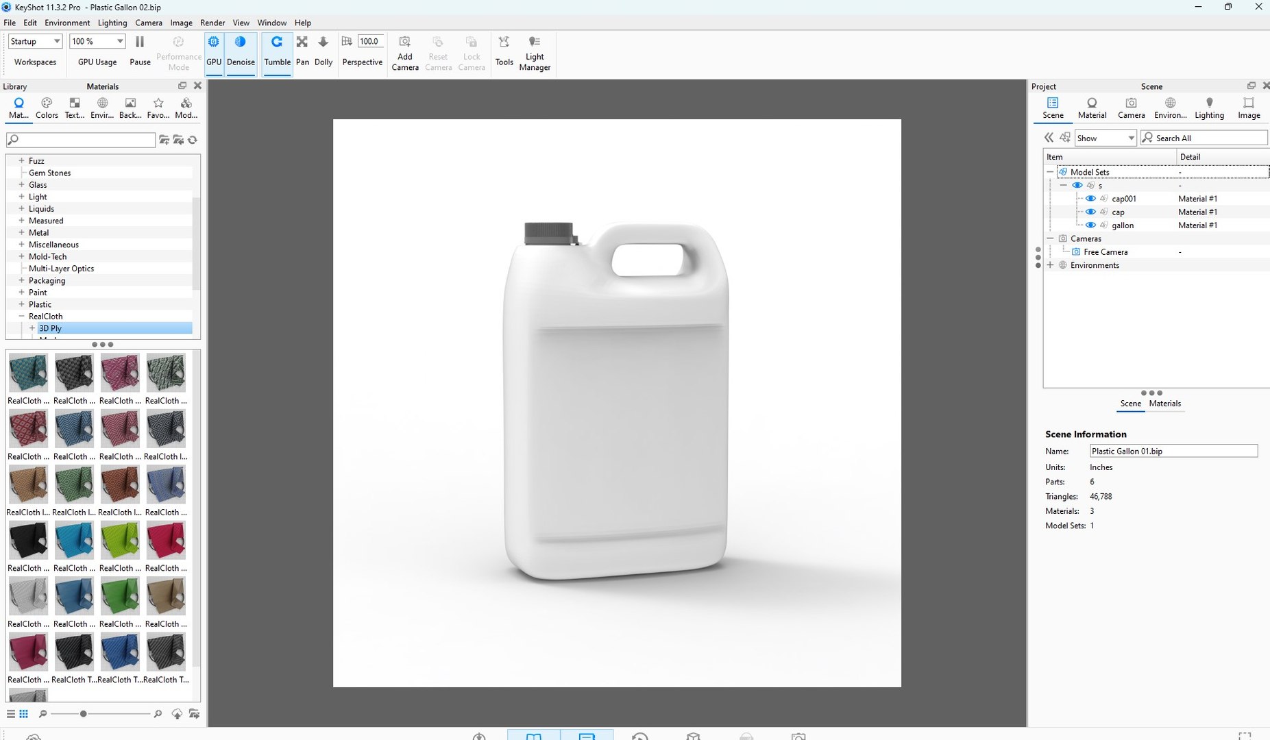 Plastic Gallon 3D model - TurboSquid 2014762