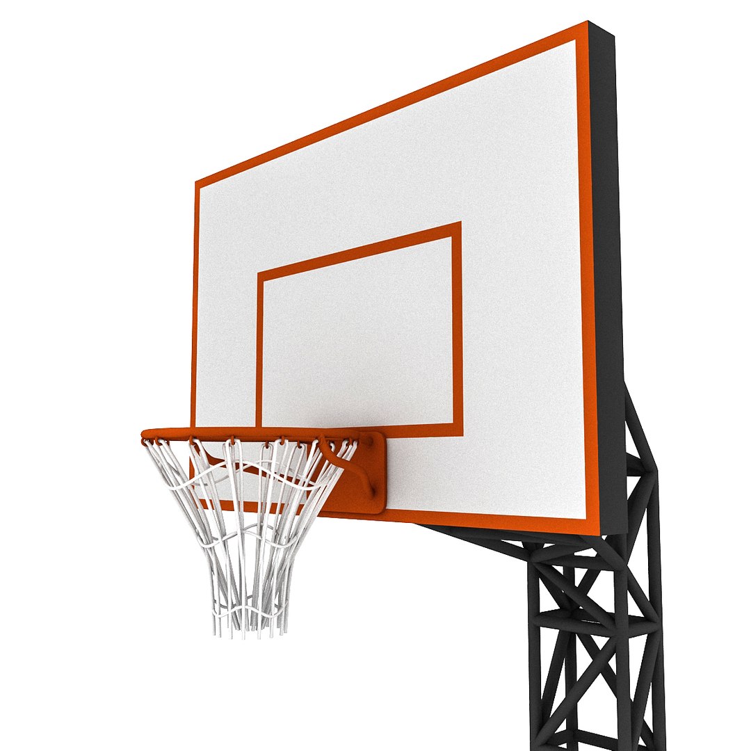 3D Basketball Backboard - TurboSquid 1444475