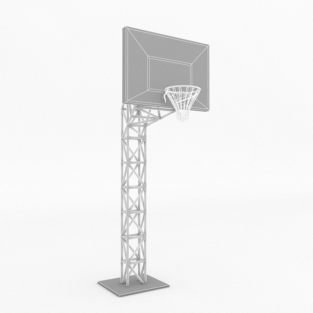 3D Basketball Backboard - TurboSquid 1444475