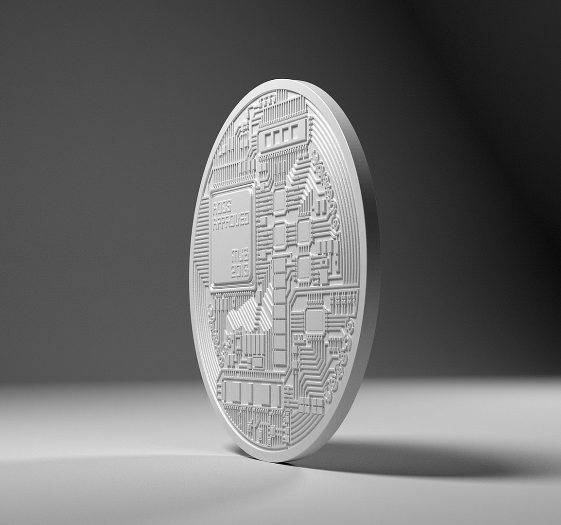 3D Model Bitcoin STL - TurboSquid 2070221