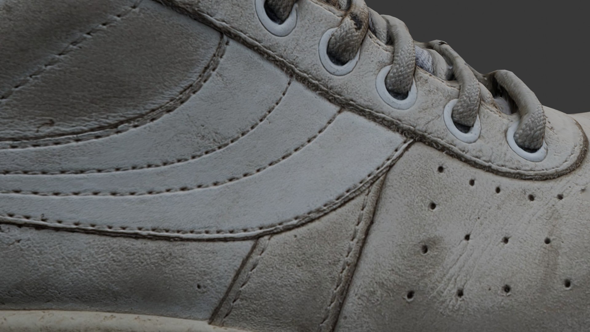 3D Model Worn-Out Sneakers 3D Scan - TurboSquid 2400535