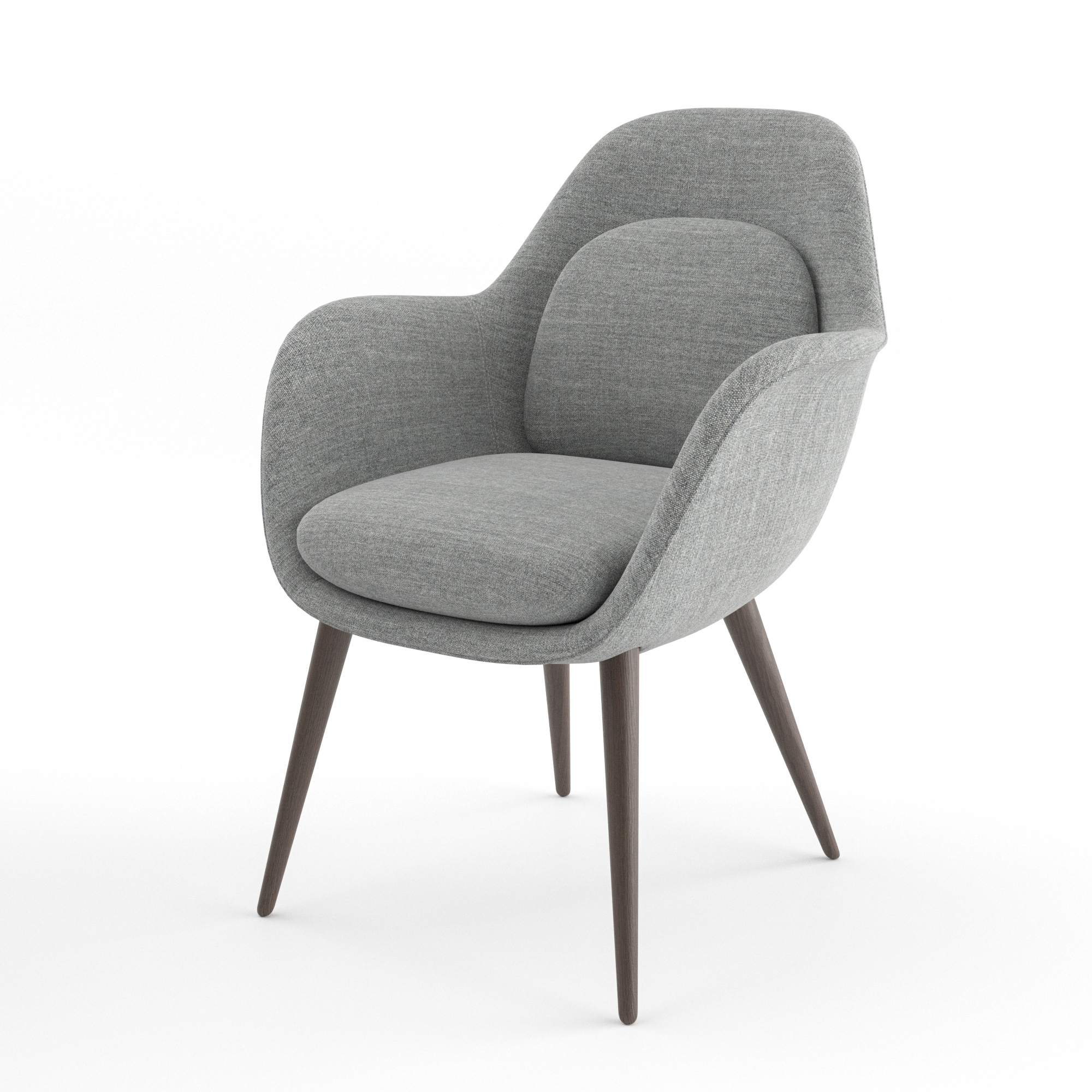 Swoon chair taro table 3D model - TurboSquid 1406481