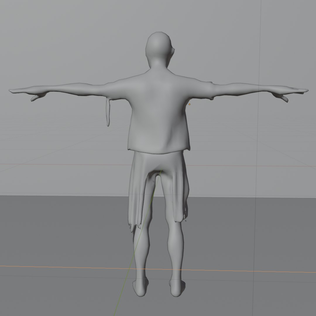 Realistic Zombie 3D Model Undead Horror Creature Game-Ready FBX OBJ 3D ...