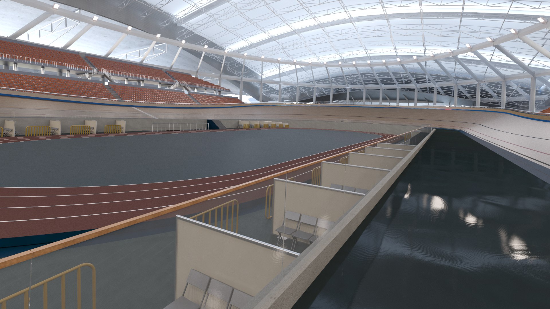 Velodrome 3D Model - TurboSquid 2113980