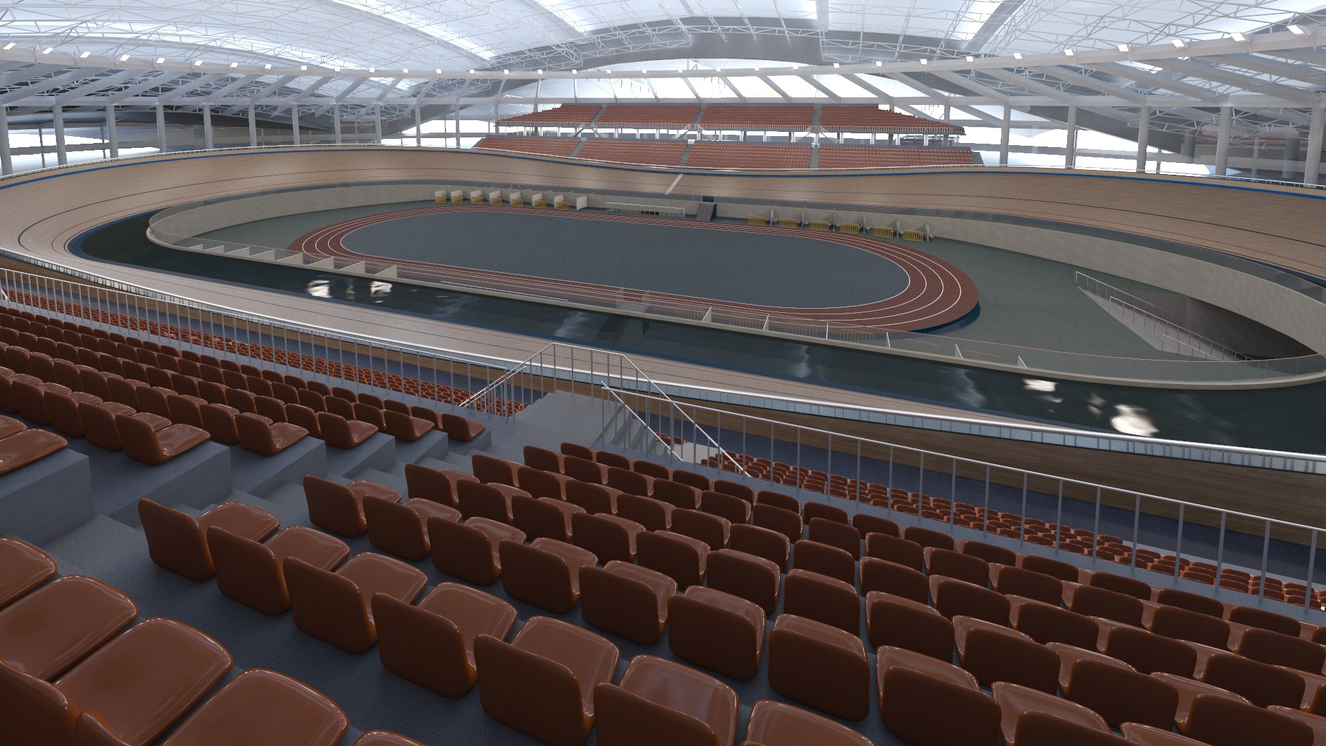 Velodrome 3D Model - TurboSquid 2113980