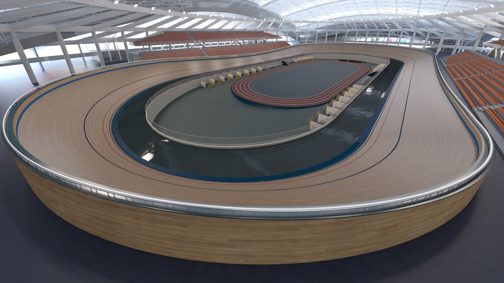 Velodrome 3D Model - TurboSquid 2113980