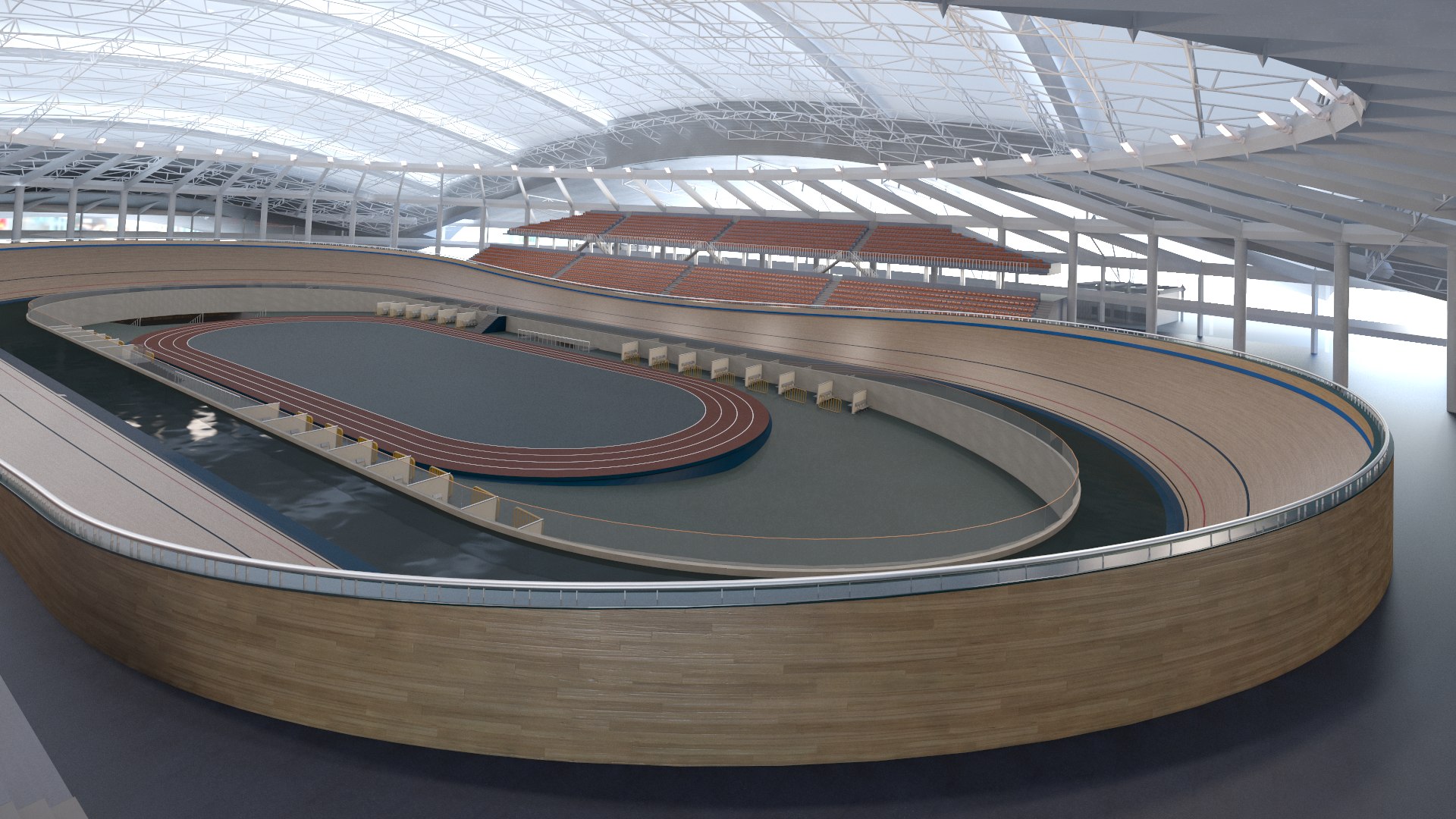 Velodrome 3D Model - TurboSquid 2113980