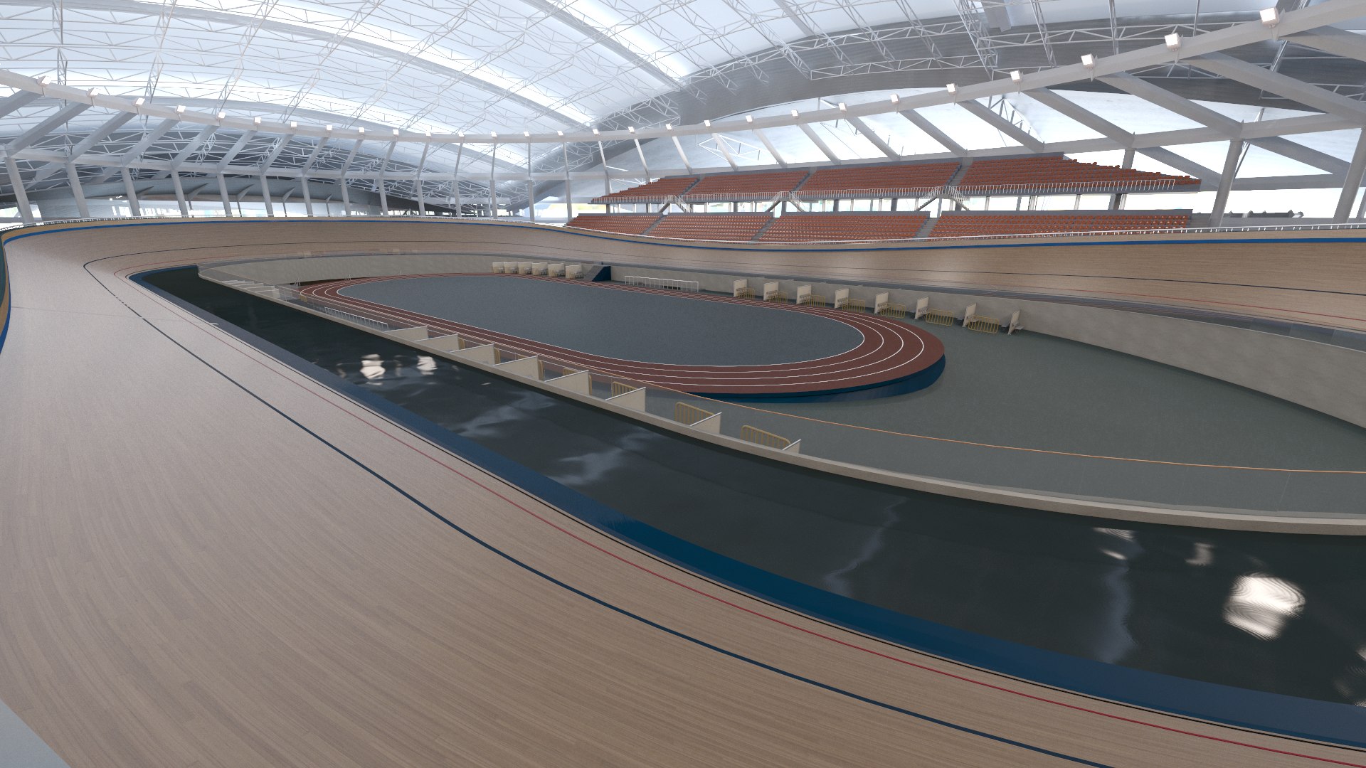 Velodrome 3D Model - TurboSquid 2113980