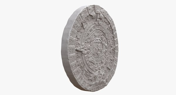 3D Aztec Sun Stone Marble model - TurboSquid 1856657