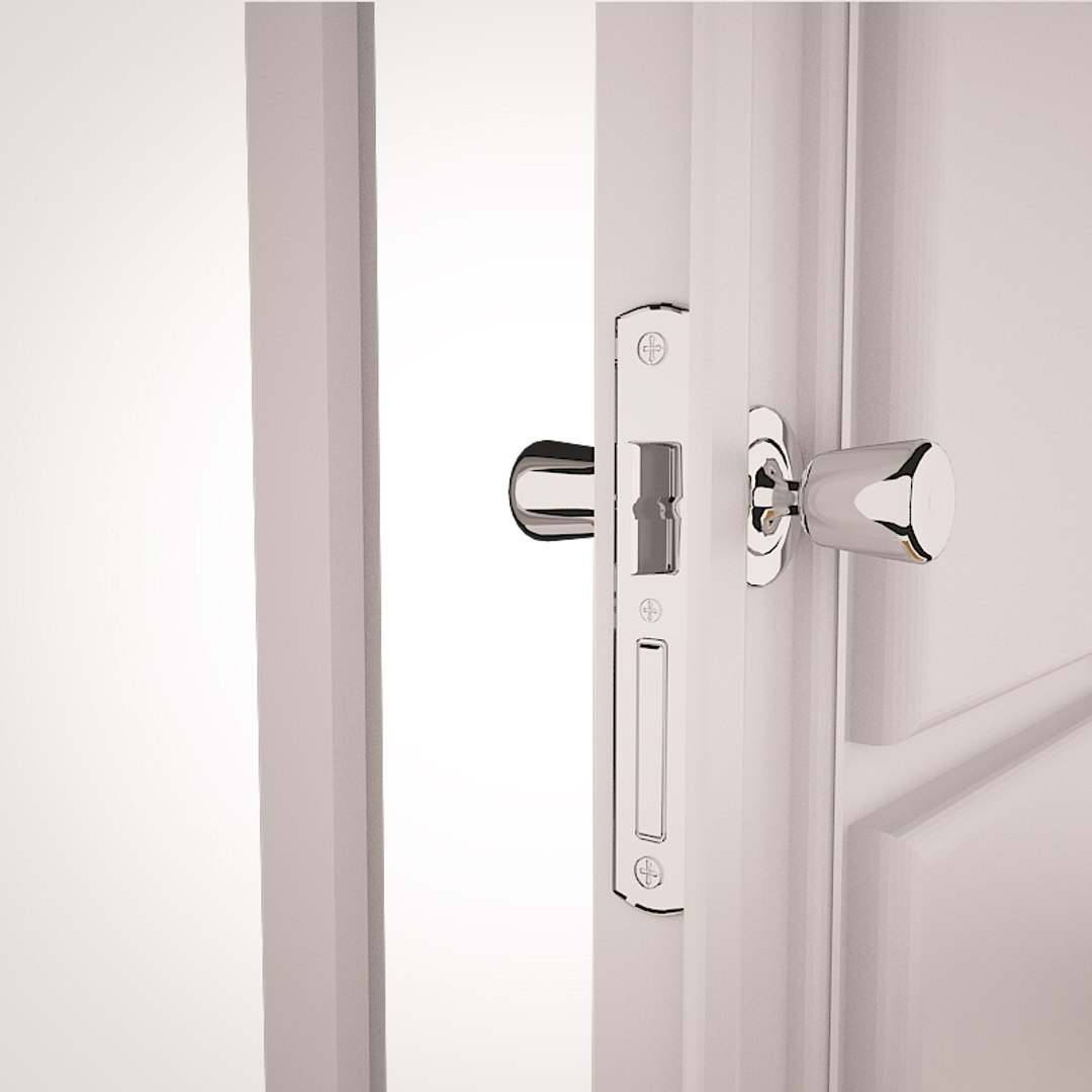3ds Max Door Hinge