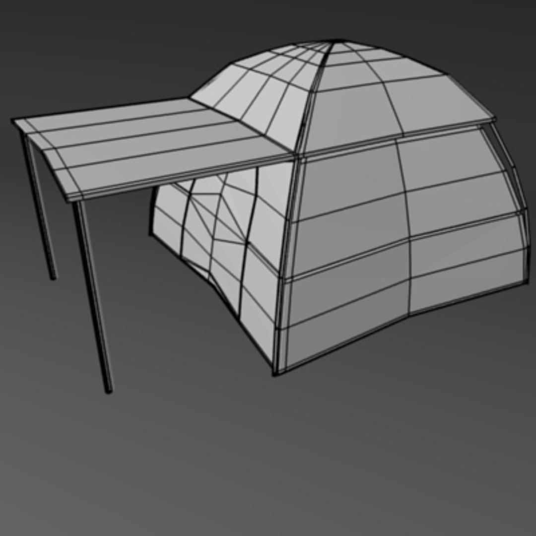 3d Model Camping Tent