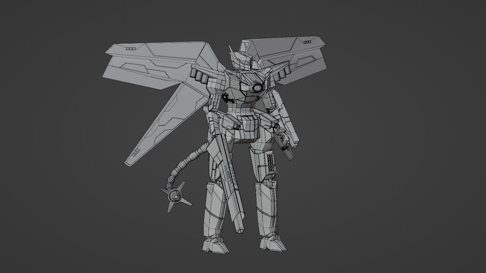 Mecha Raiden 3D Model - TurboSquid 2068996