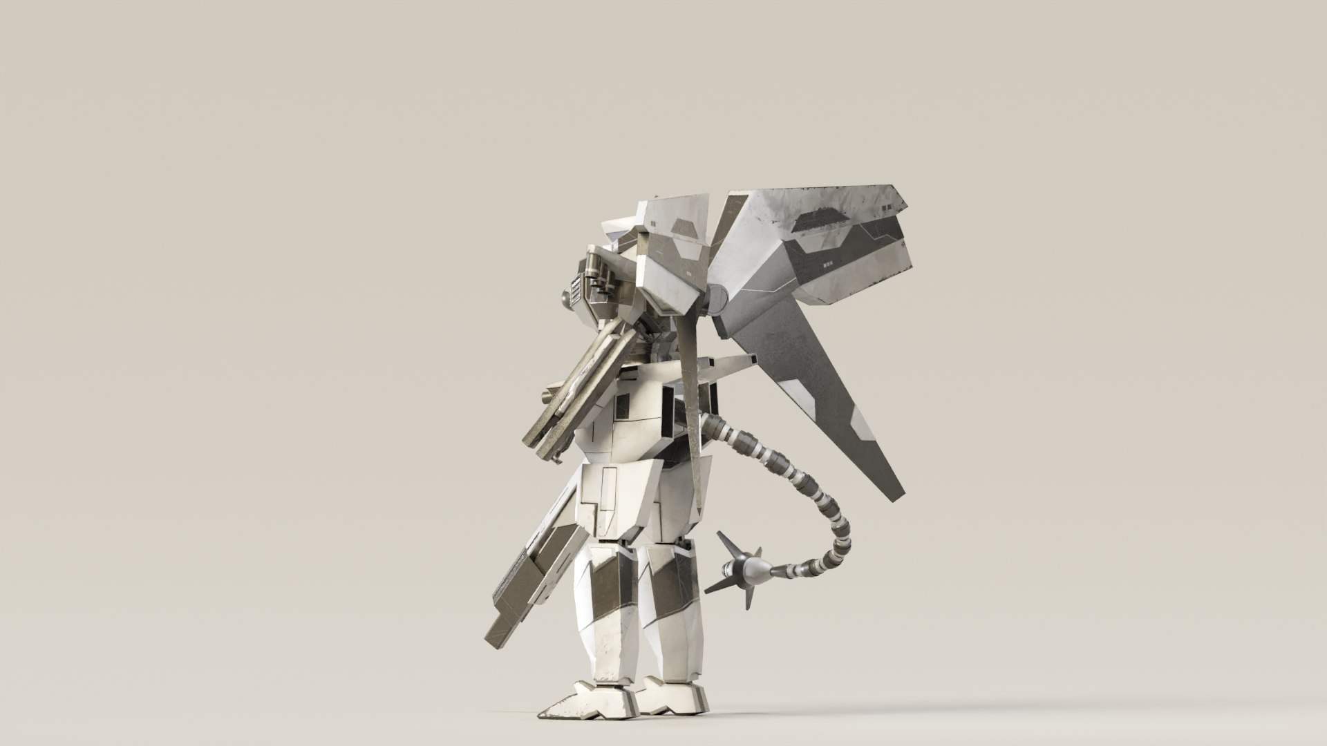 Mecha Raiden 3D Model - TurboSquid 2068996