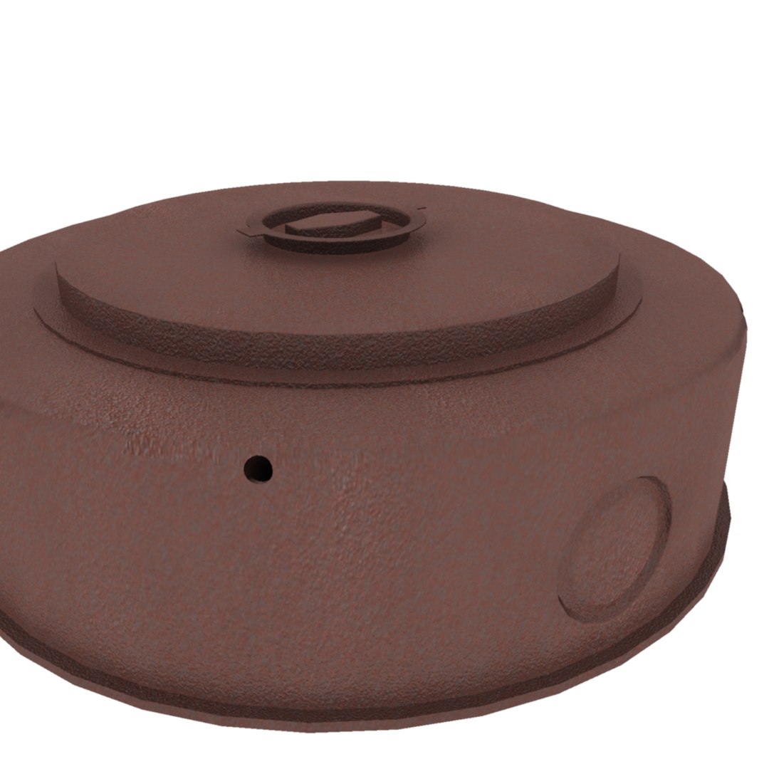 3ds max anti-invasion mine