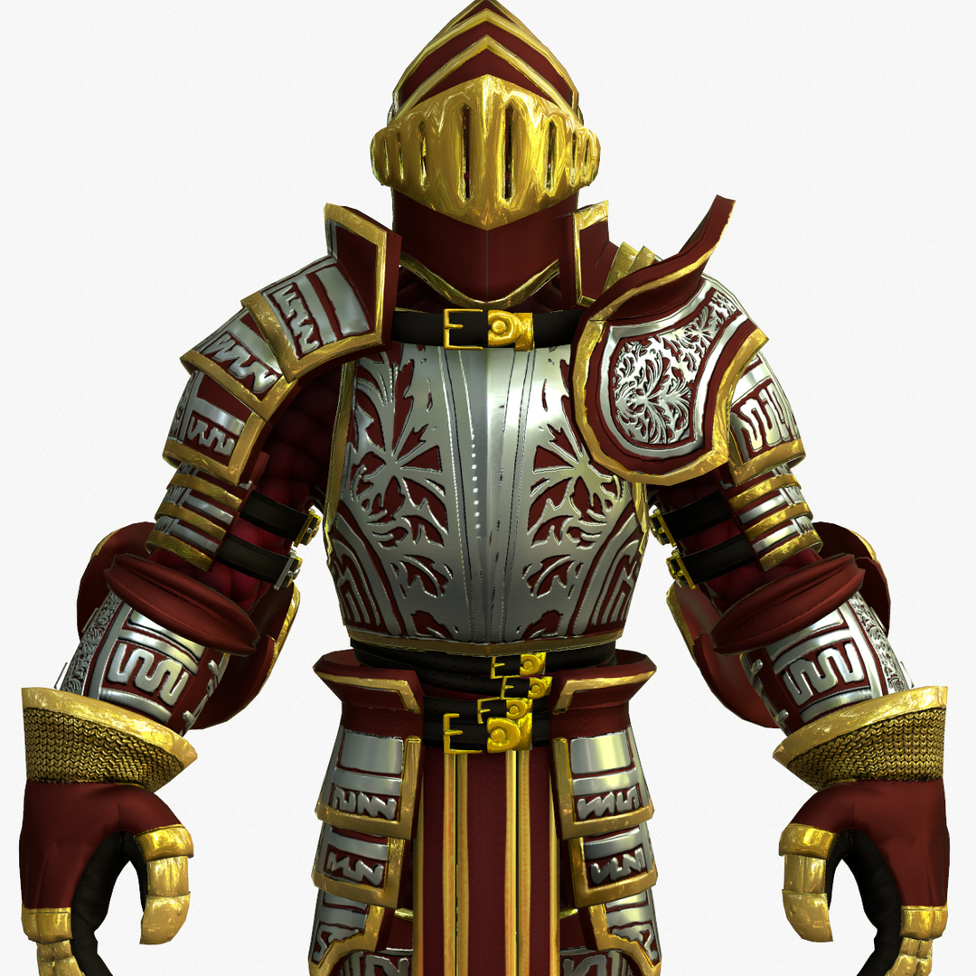 3d Model Knight Series