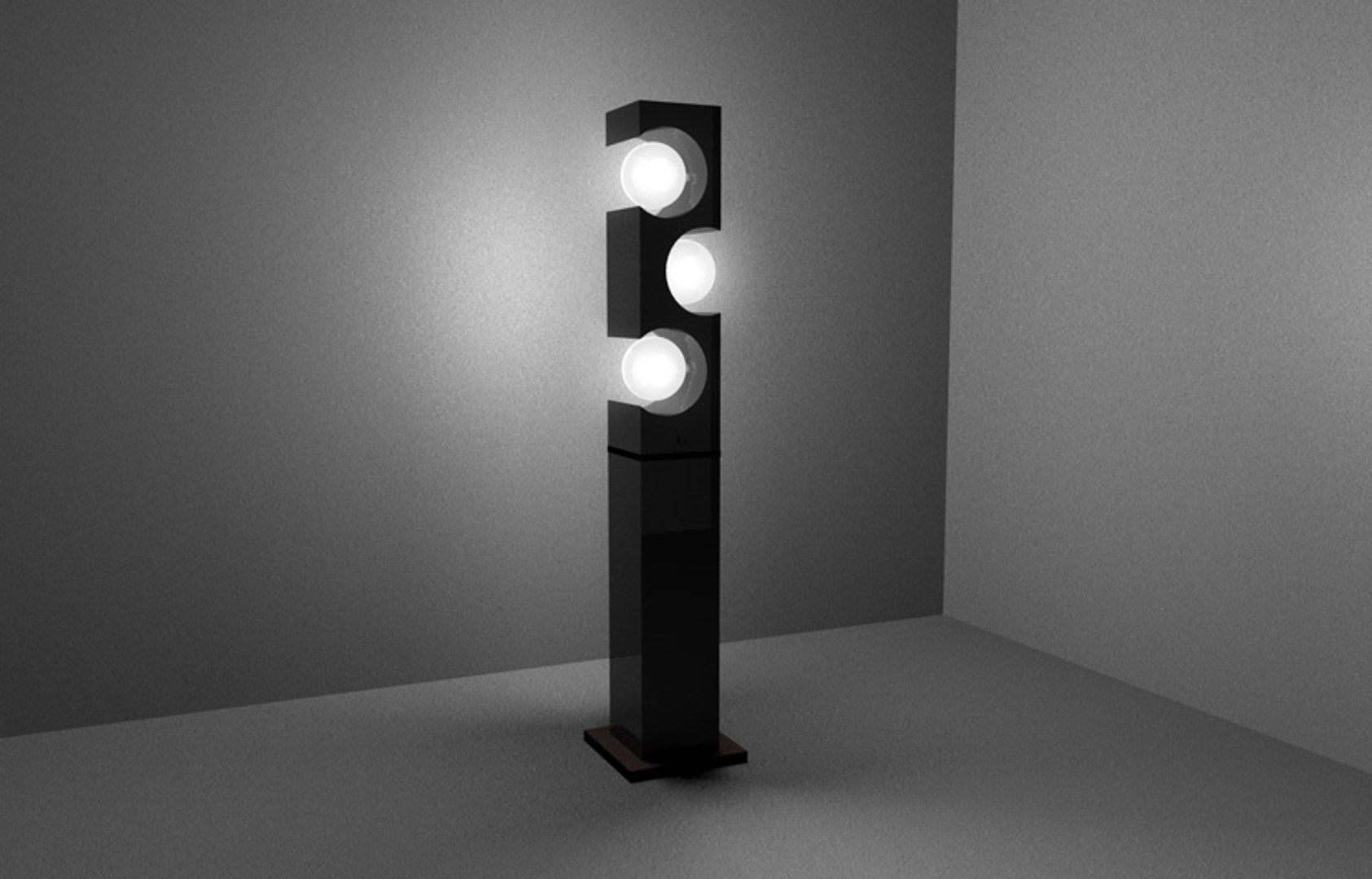 Modern Lamp C4d Free