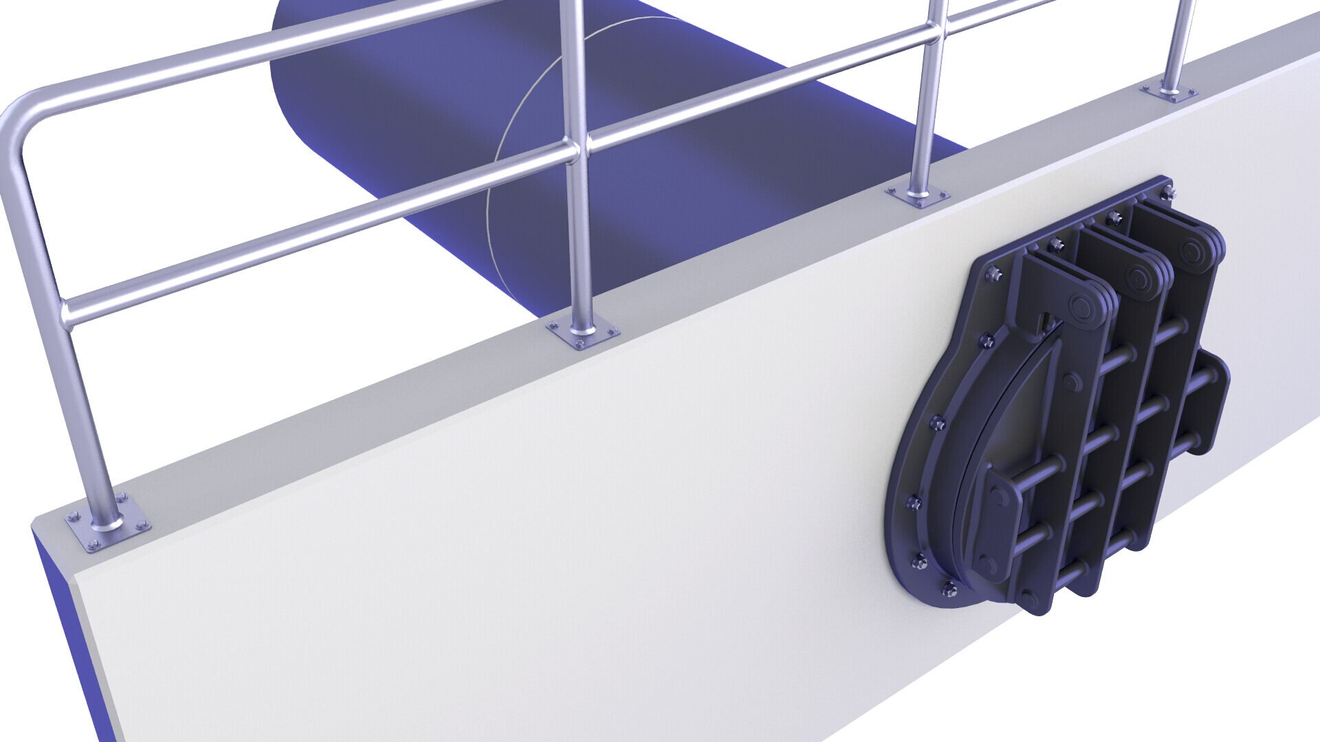 Storm Drain Bridge Flap Valve 26 3D Model - TurboSquid 1979977