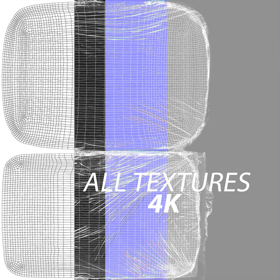Plastic Wrap Tray 3D Model - TurboSquid 2163890