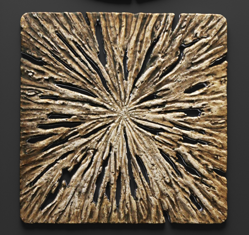 rotten wood wall art 3d max