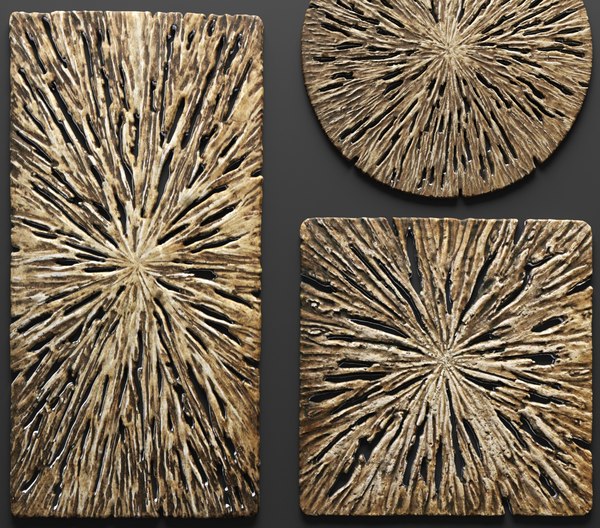 rotten wood wall art 3d max