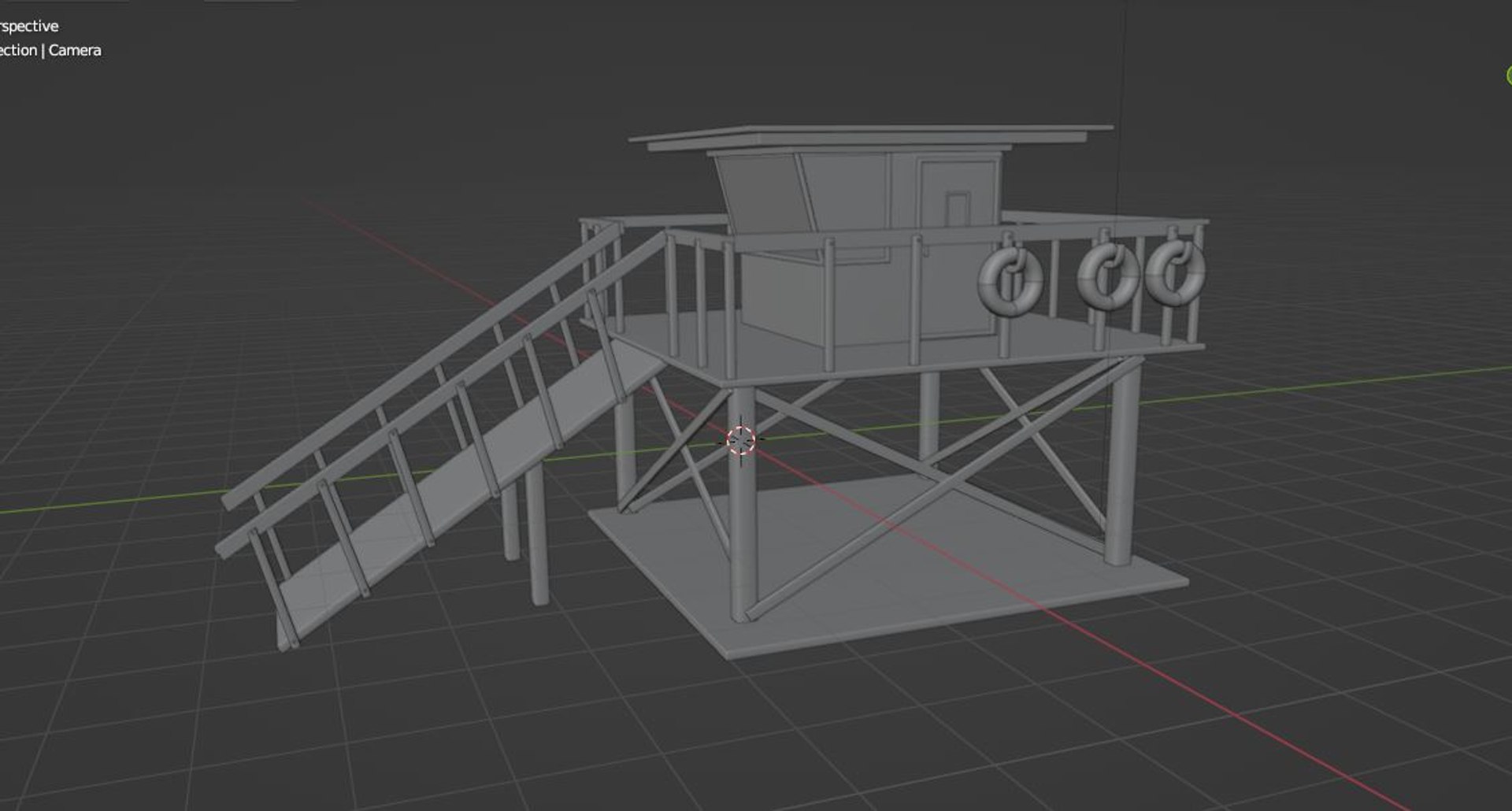 Lifeguard Tower 3D Model 3D - TurboSquid 2344391