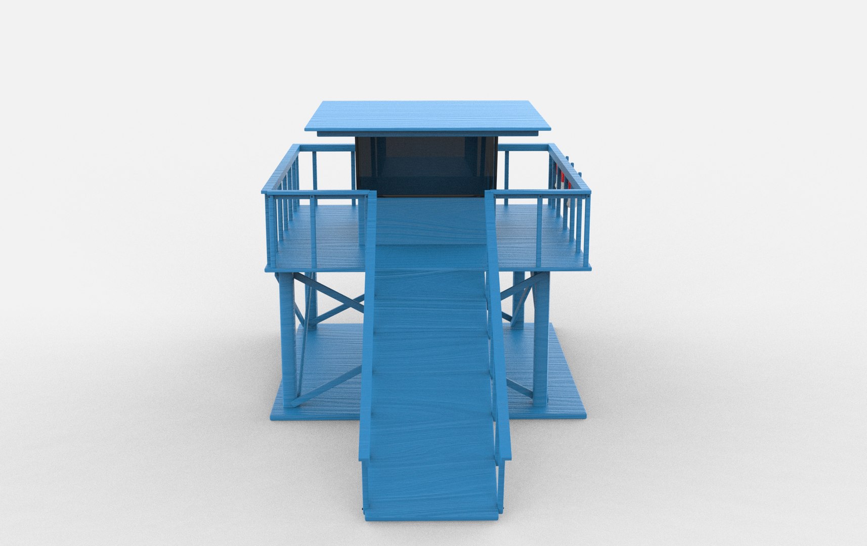 Lifeguard Tower 3D Model 3D - TurboSquid 2344391